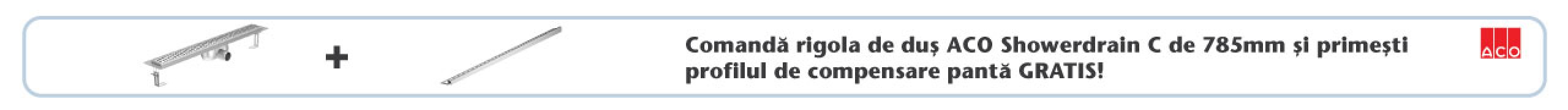 Profil compensare panta dus ACO ShowerStep - Solutie eficienta pentru ...