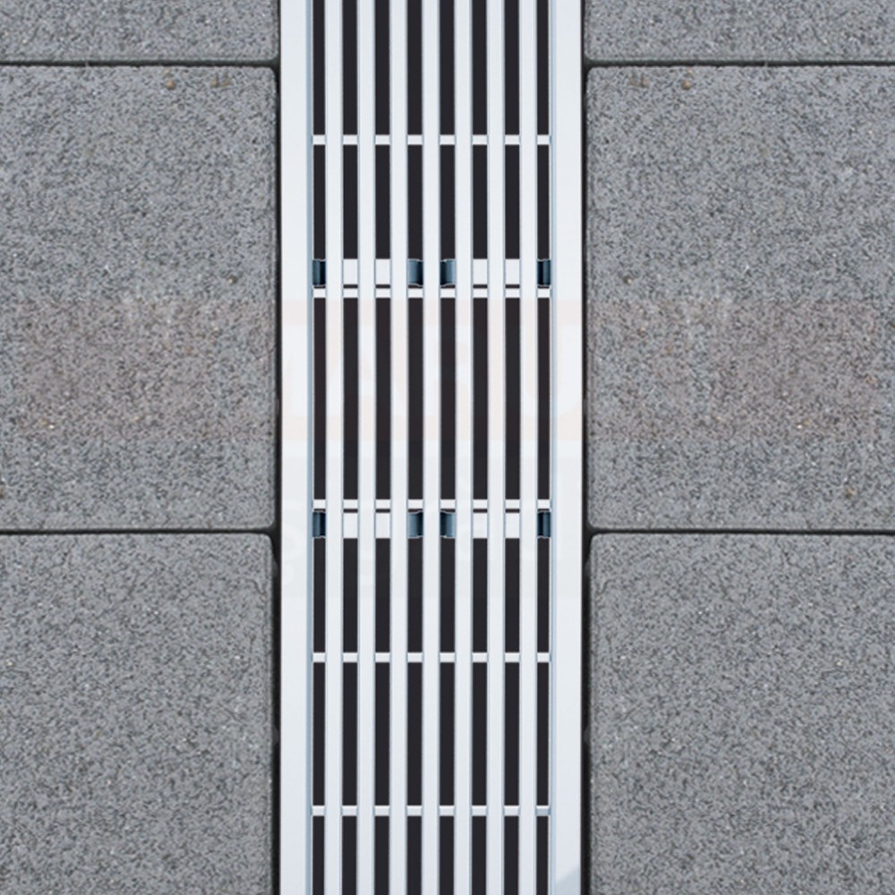 Rigola ACO Self Hexaline 2.0 din polipropilena, cu gratar cu profile ...