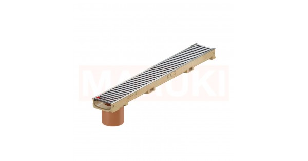 Rigola ACO Self Euroline 60 din beton cu polimeri, cu inaltime redusa ...