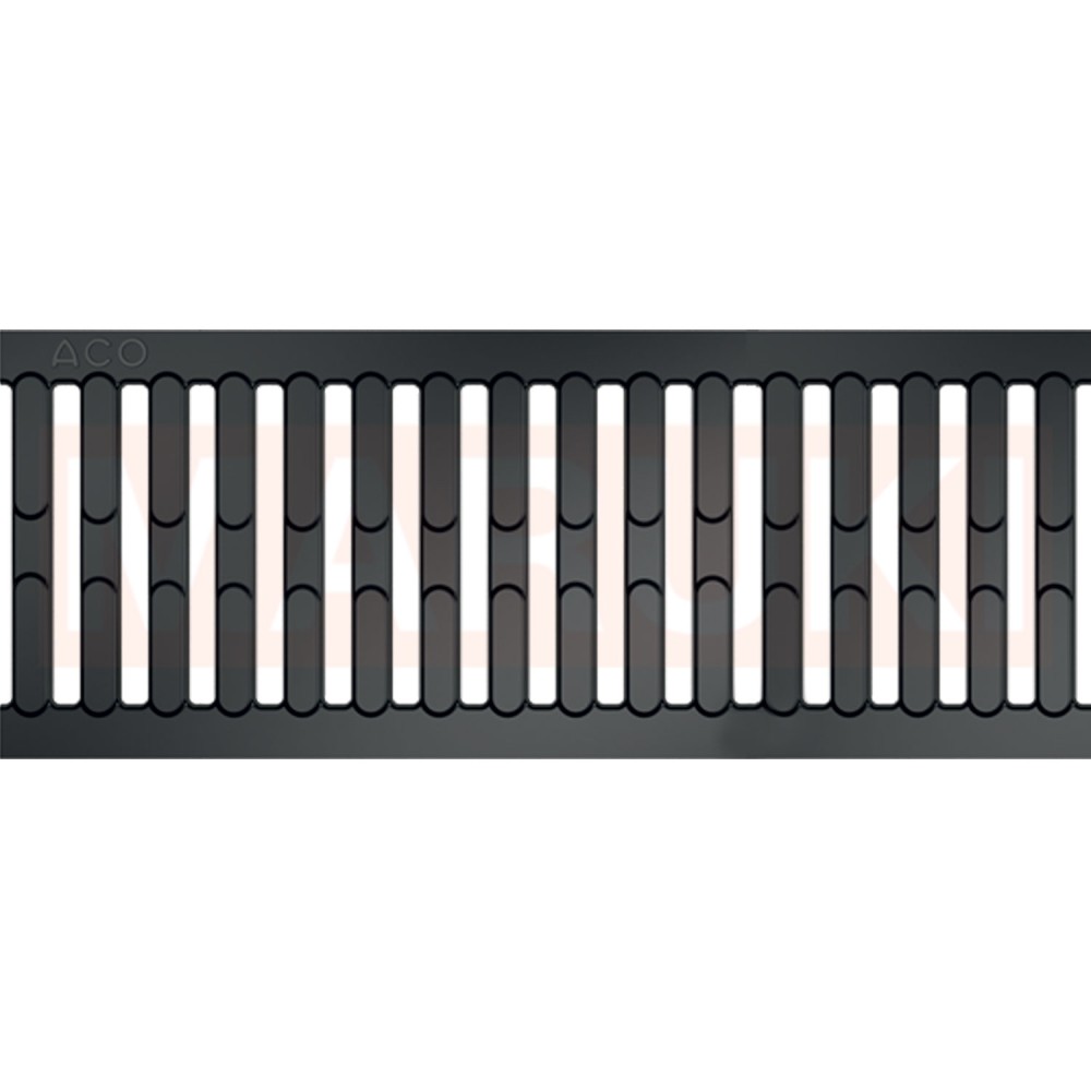 Rigola ACO Self Euroline din beton cu polimeri, gratar nervurat din ...